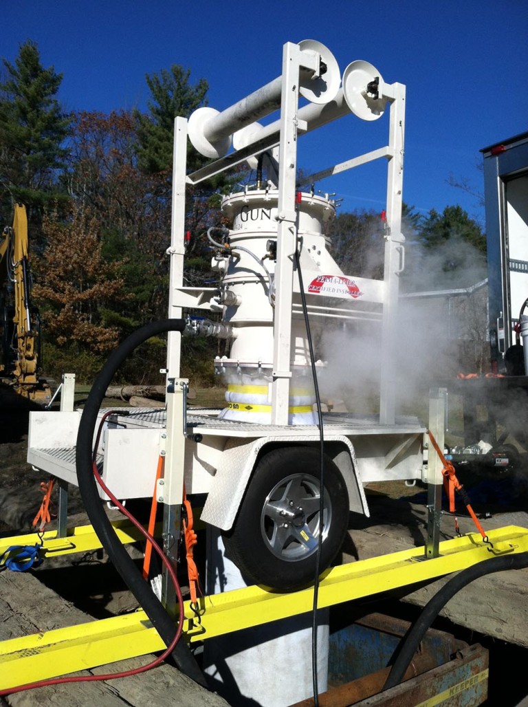 Out with the Old Cesspools, In with the New - Broken Sewer Pipe ...